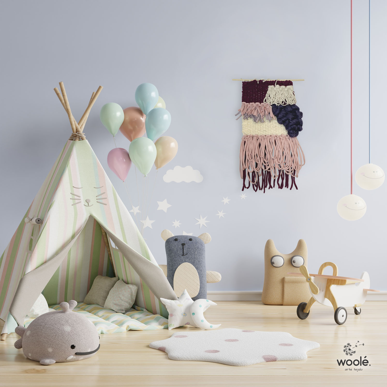 Línea Enfants : Woolé Arte tejido